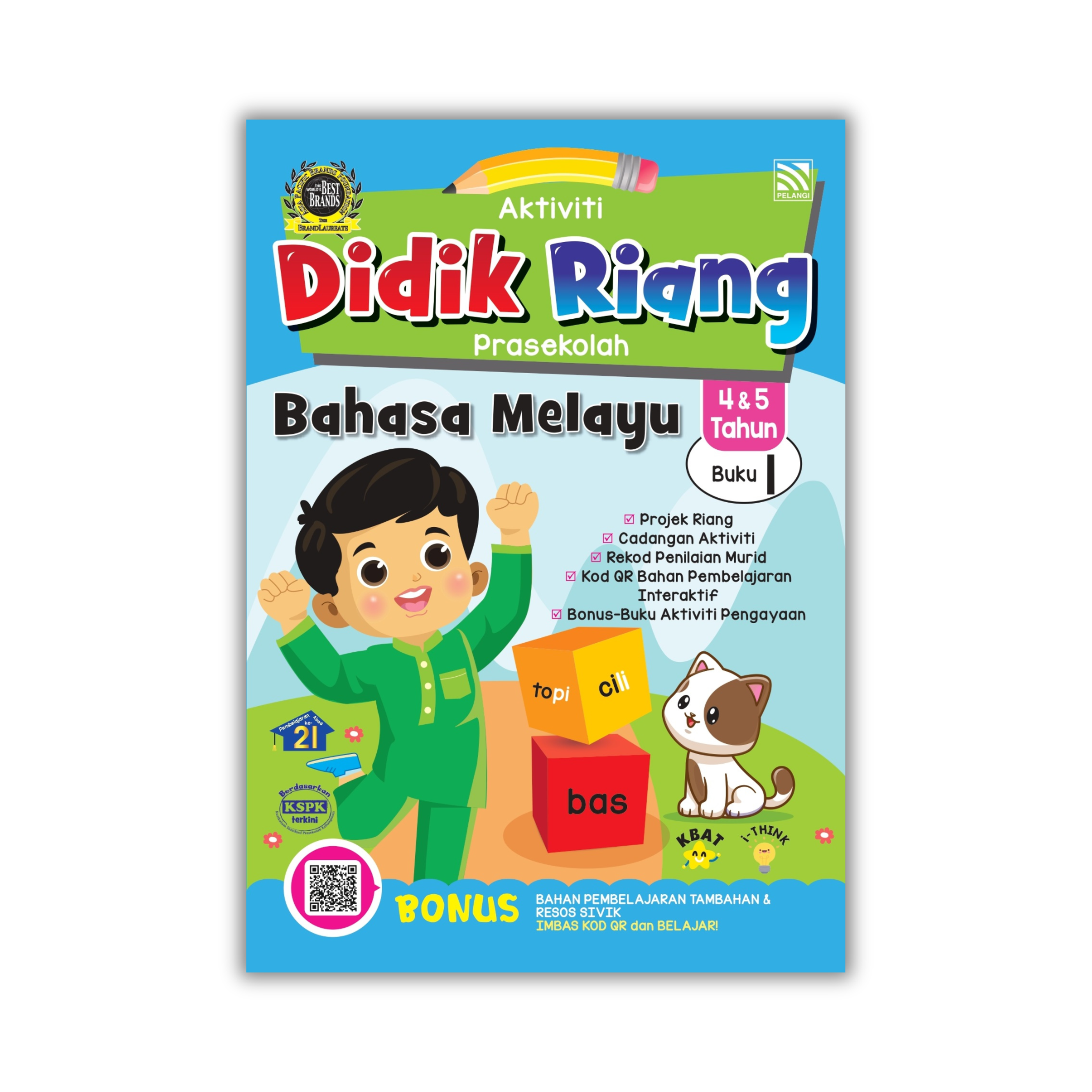 Aktiviti Didik Riang 4 dan 5 Tahun — Pelangi Books