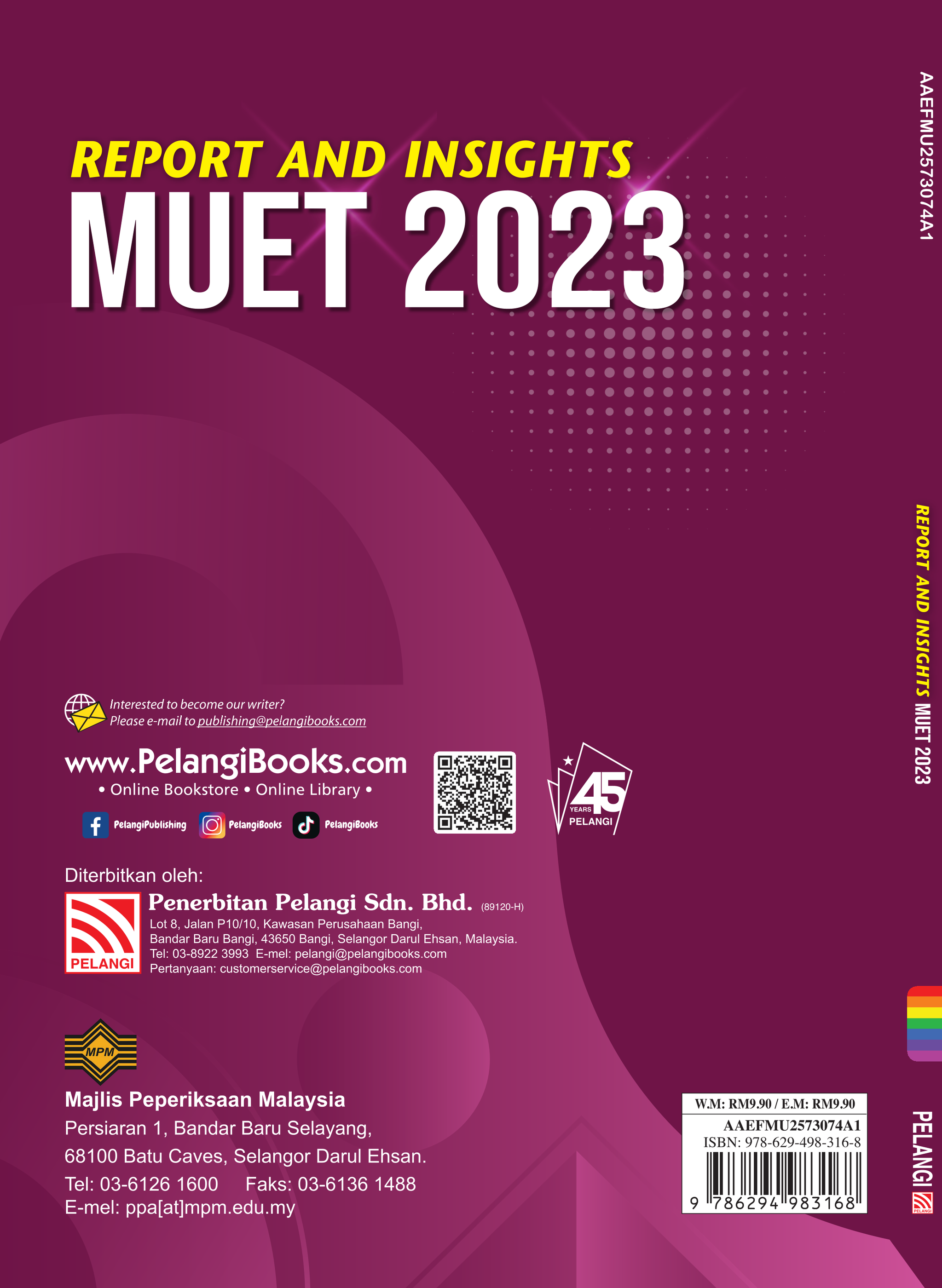MUET 2023 Report and Insights 2025 — Pelangi Books