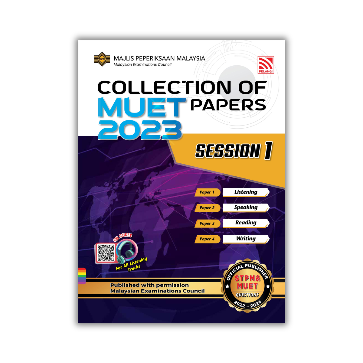 Collection of MUET Paper 2023 — Pelangi Books