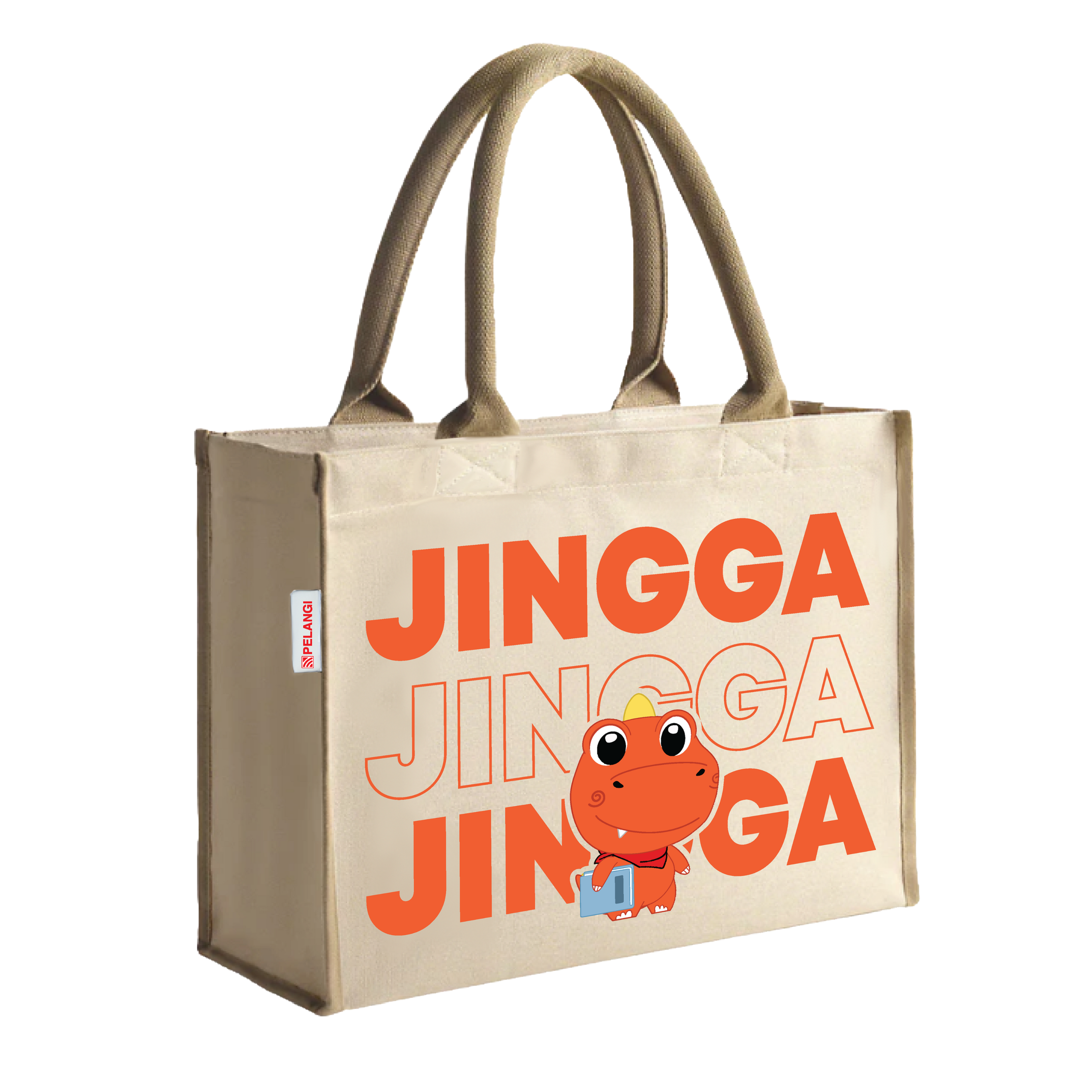 Jingga Tote Bag — Pelangi Books