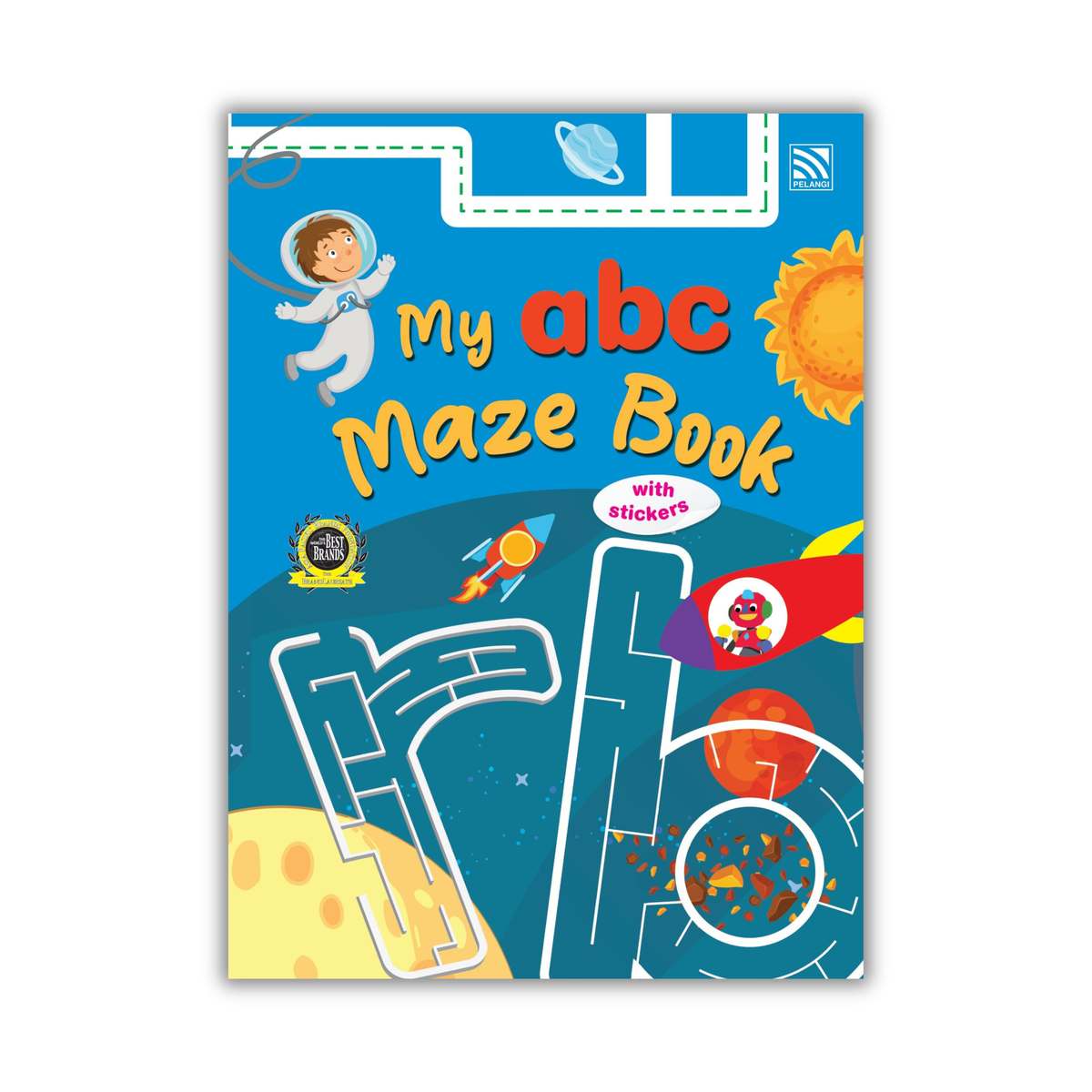 Maze Book with Stickers — Pelangi Books