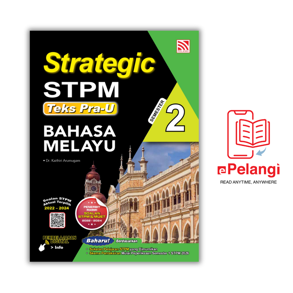 Strategic STPM Teks Pra-U 2026 Semester 2 — Pelangi Books