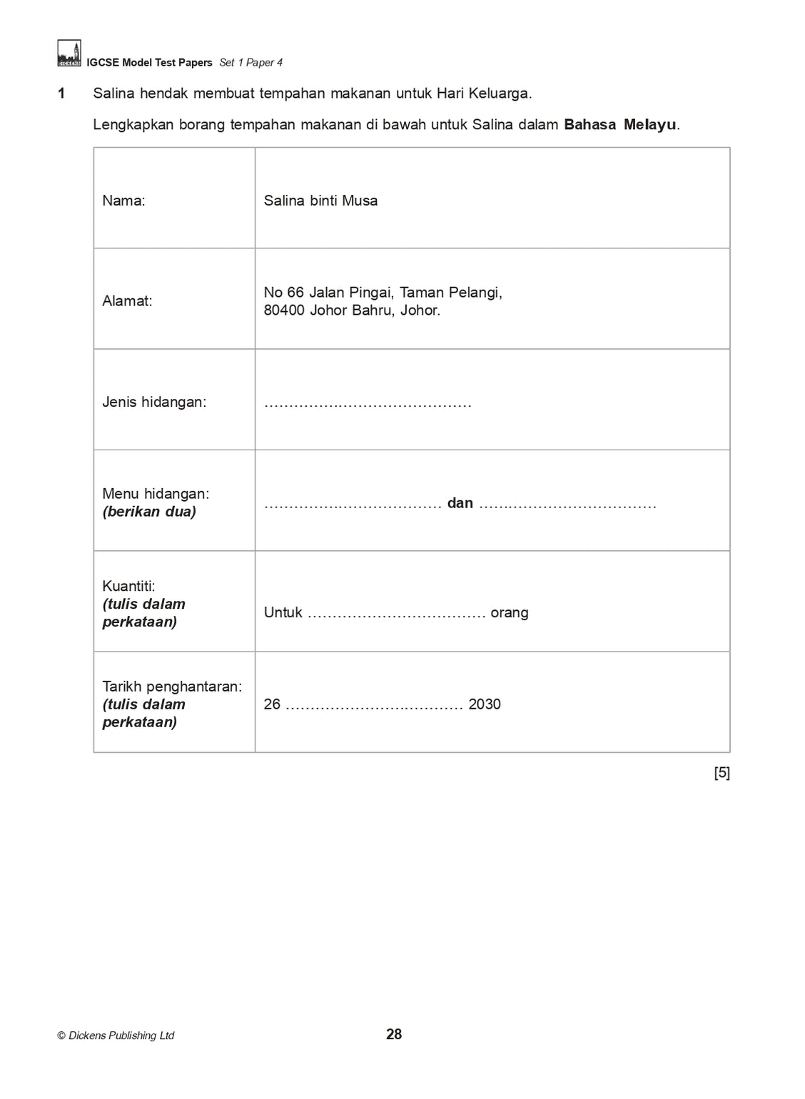 Cambridge IGCSE™ Malay As a Foreign Language — Pelangi Books