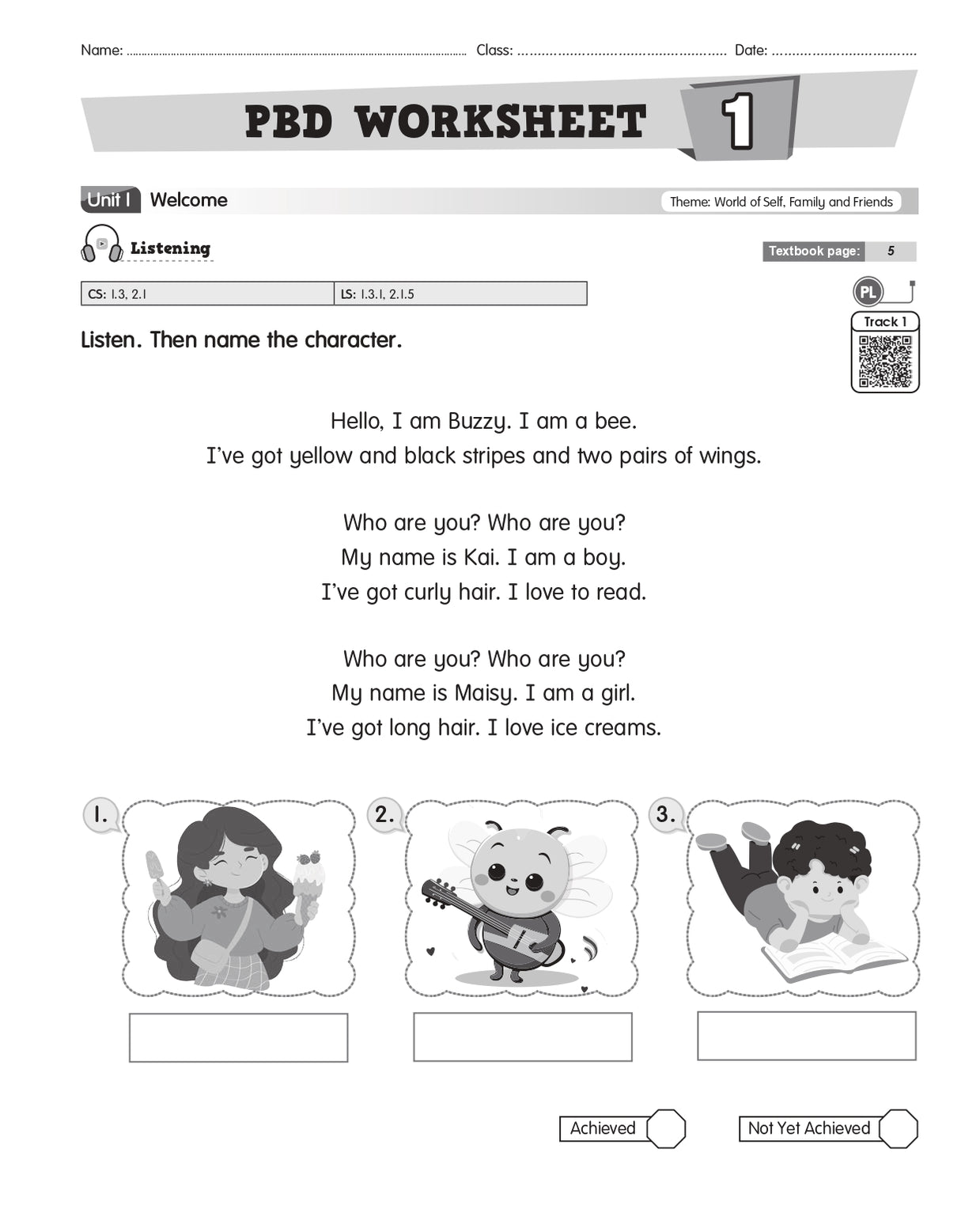 Lembaran PBD KSSR 2025 English Year 3 — Pelangi Books