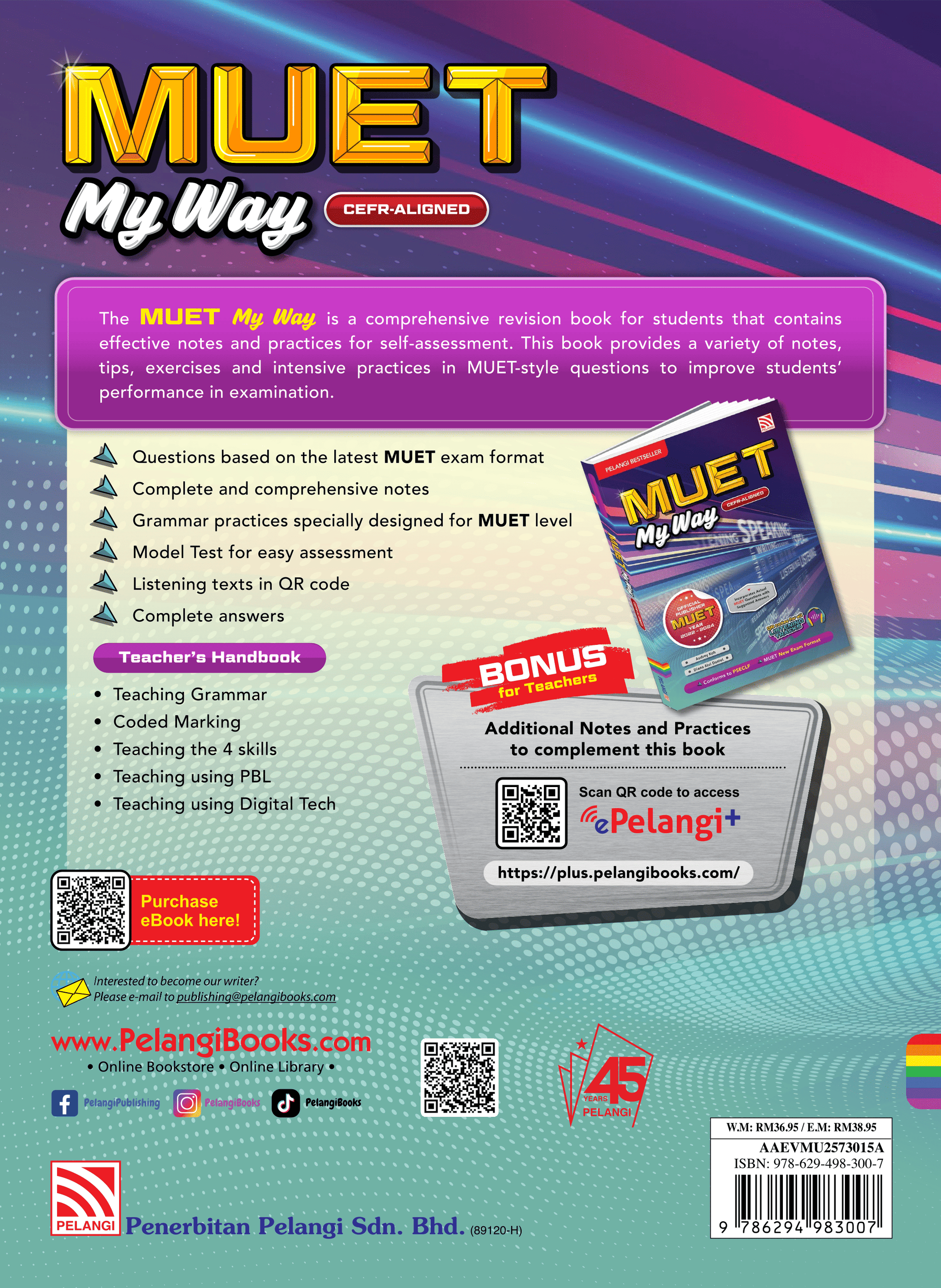 MUET My Way 2025 — Pelangi Books