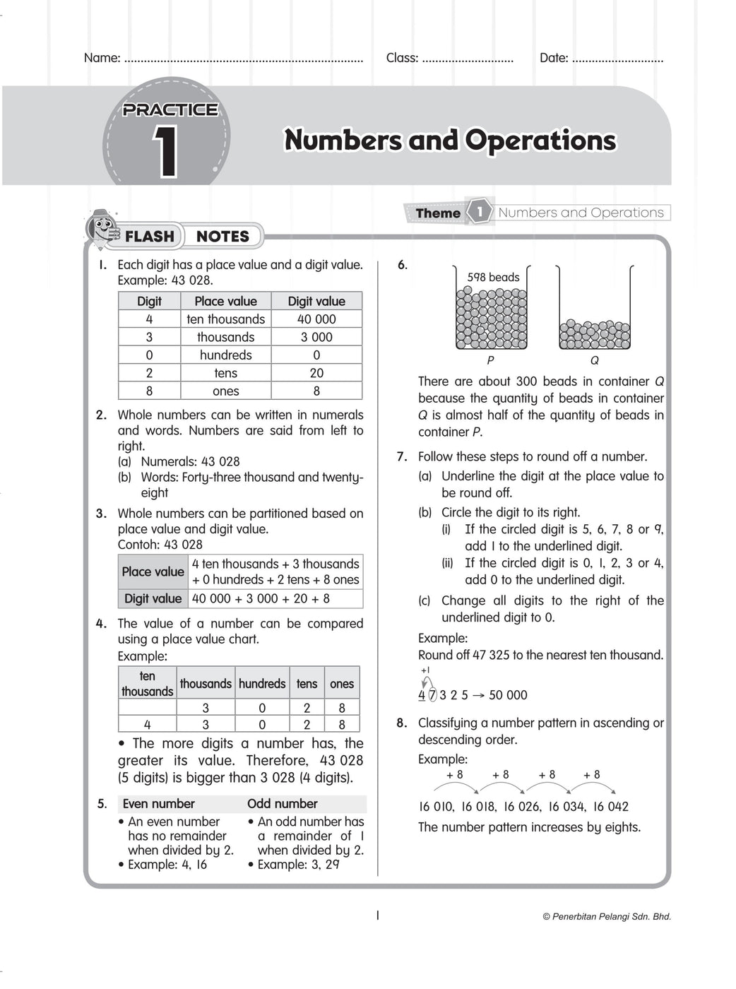 Praktis Prima KSSR 2025 Mathematics Year 4 — Pelangi Books