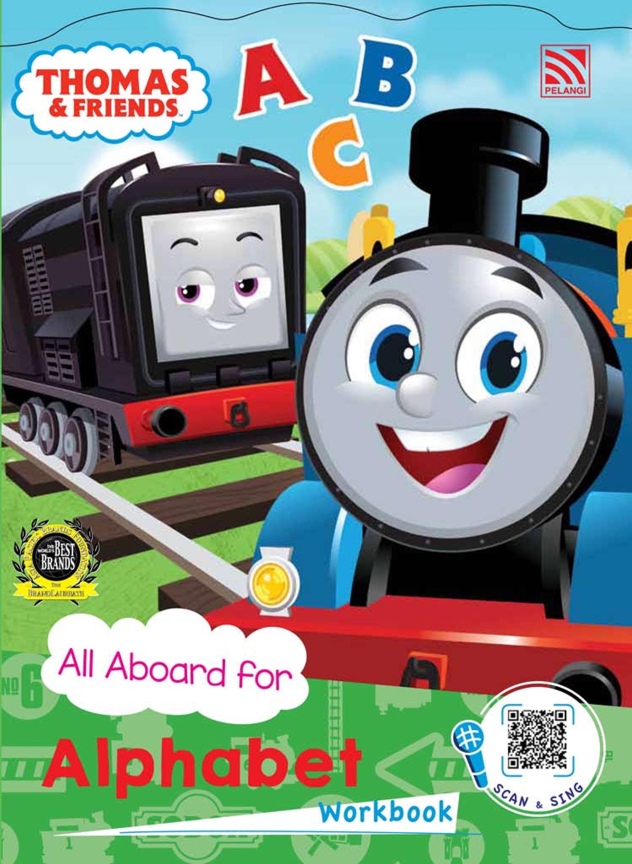 Thomas and Friends All Aboard Workbook — Pelangi Books