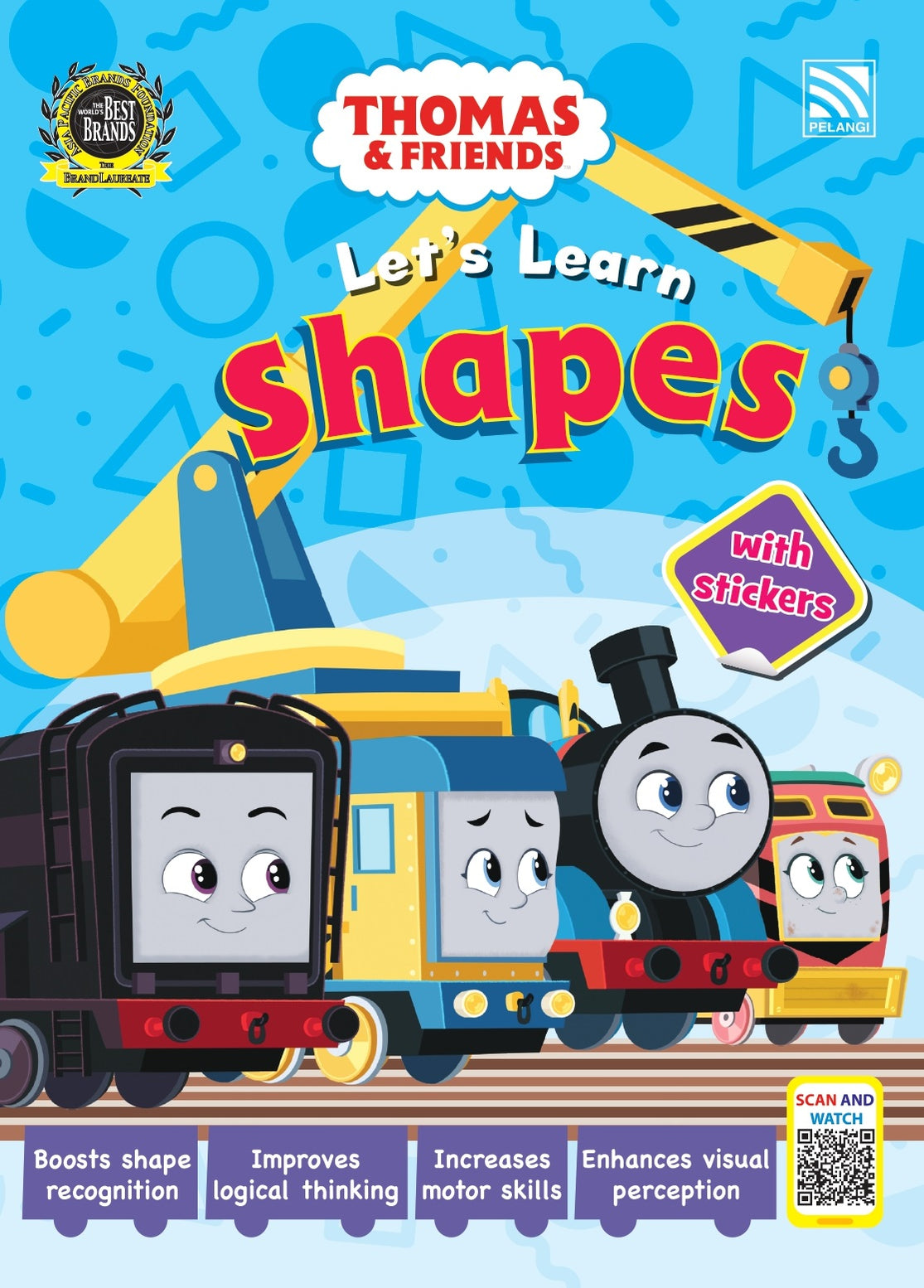 Thomas and Friends Let's Learn with Stickers — Pelangi Books